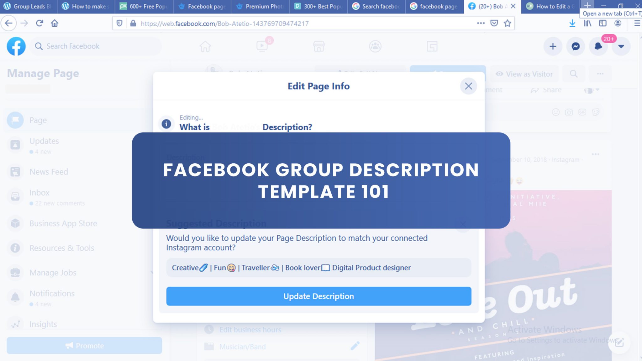 Facebook Group Description Template 101 - Group Leads Blog