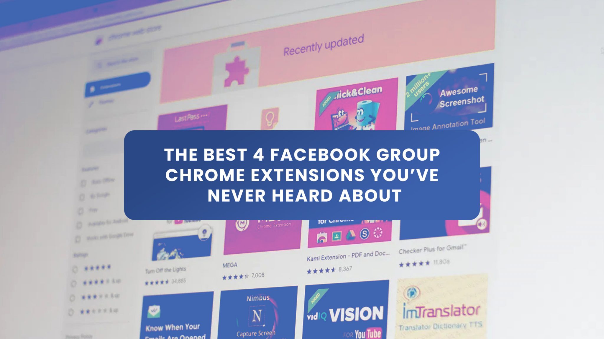 The Best 4 Facebook Group Chrome Extensions You’ve Never Heard About ...