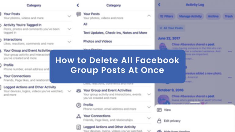 How to Delete All Facebook Group Posts at Once - Group Leads Blog