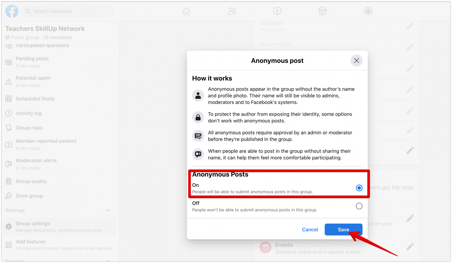 How to Post Anonymously in a Facebook Group - Group Leads Blog