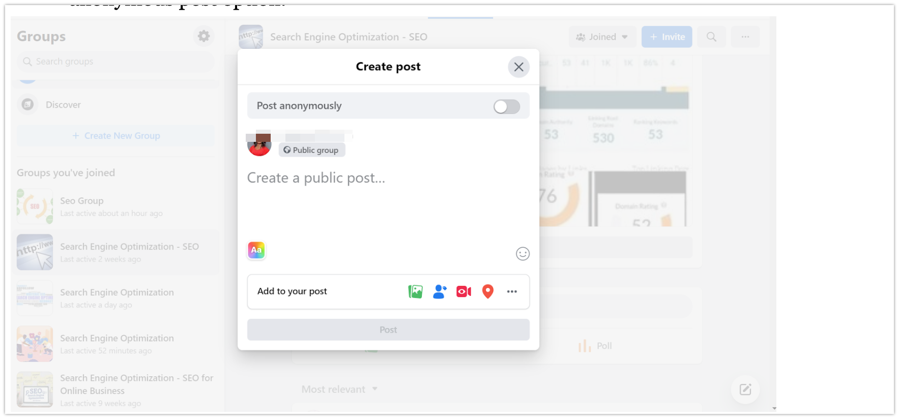 How to Post Anonymously in a Facebook Group - Group Leads Blog