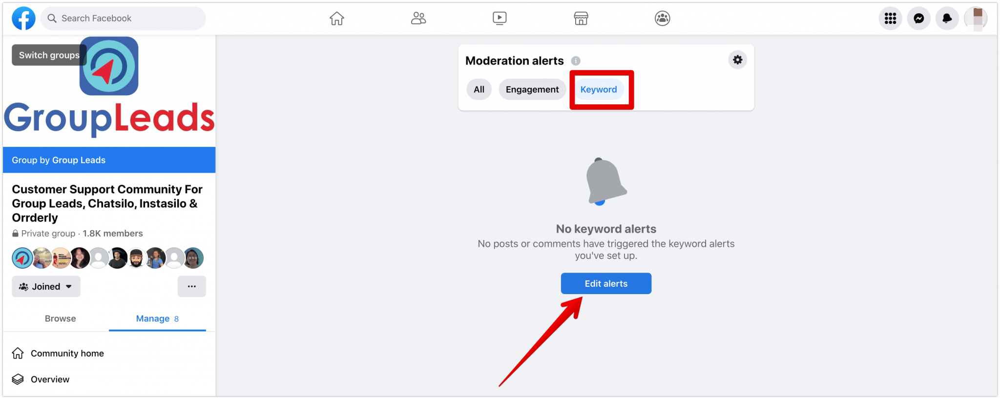Facebook Group Keyword Alert - A Simple Guide - Group Leads Blog