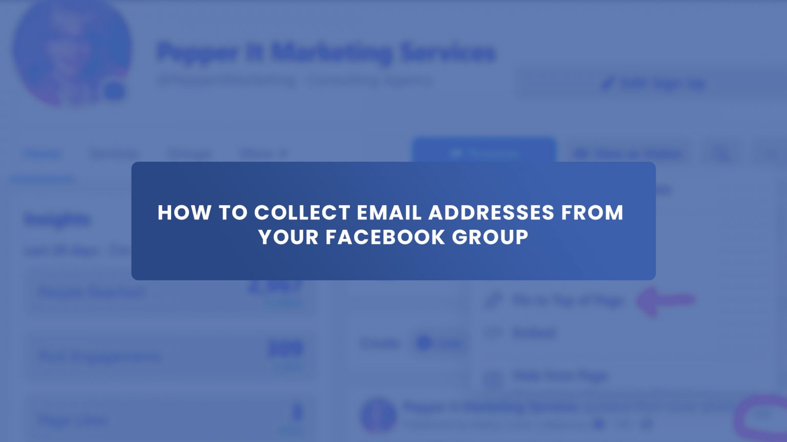 How To Collect Email Addresses From Facebook Group - Group Leads Blog