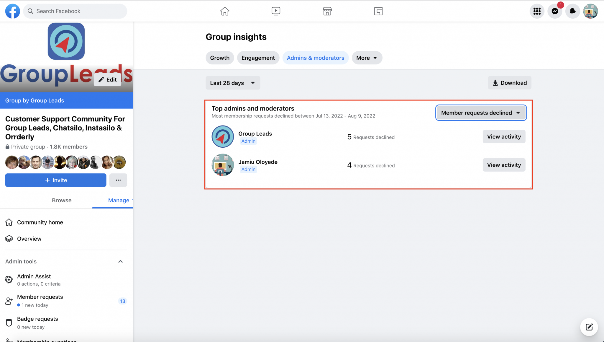 Facebook Group Insights: The Definitive Guide - Group Leads Blog