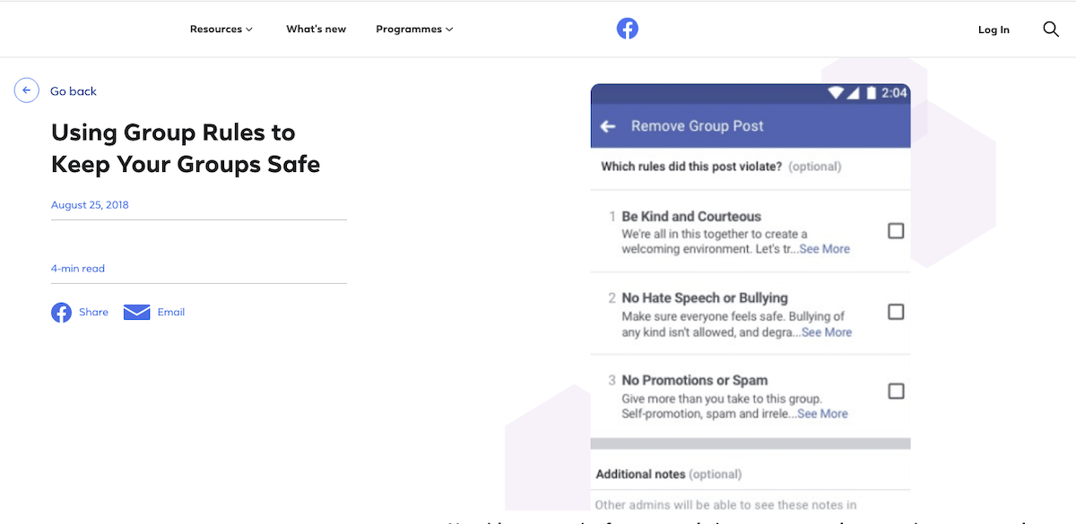 Facebook Group Rules: What Are They and Why Do We Need Them? - Group ...