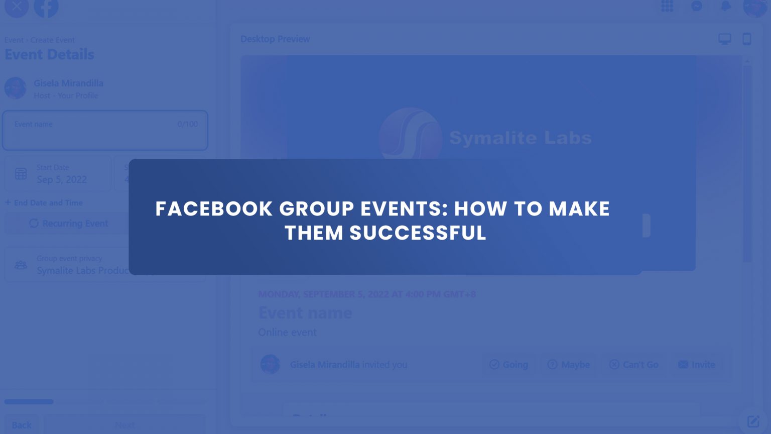 Facebook Group Events: How to Make Them Successful - Group Leads Blog