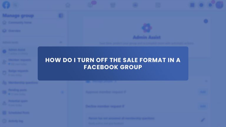 Sales Format: How to Turn It Off for a Well-Structured Post? - Group ...