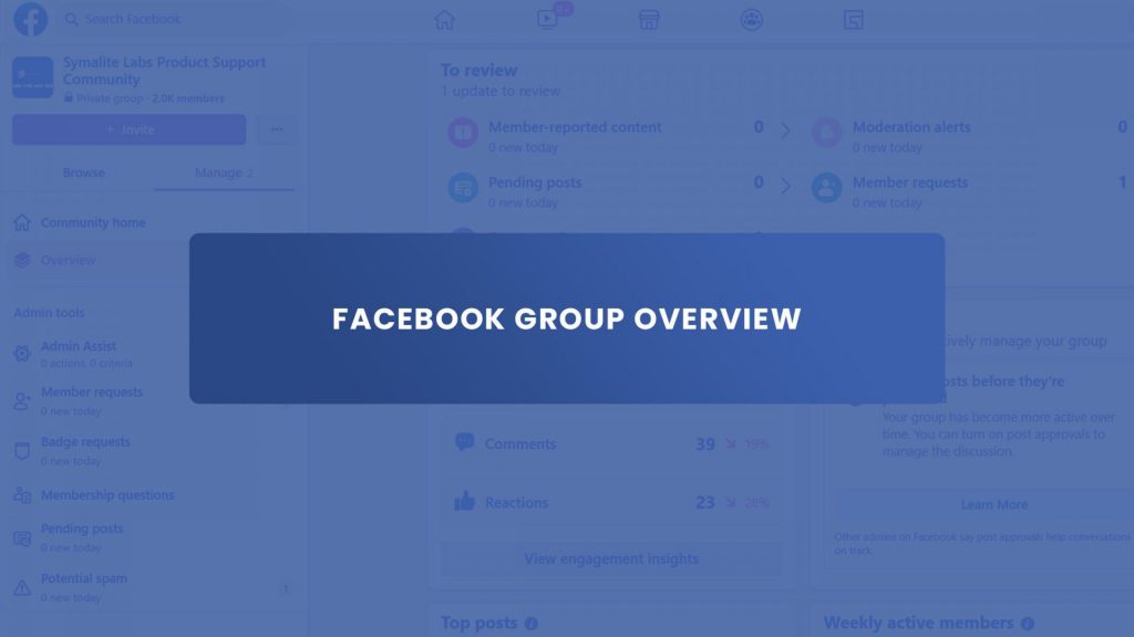 Master Your Admin Tasks with the NEW Facebook Group Overview - Group ...