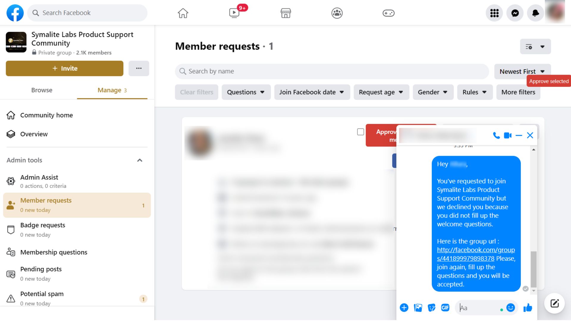 Facebook Group Decline With Feedback Feature: All You Need To Know ...