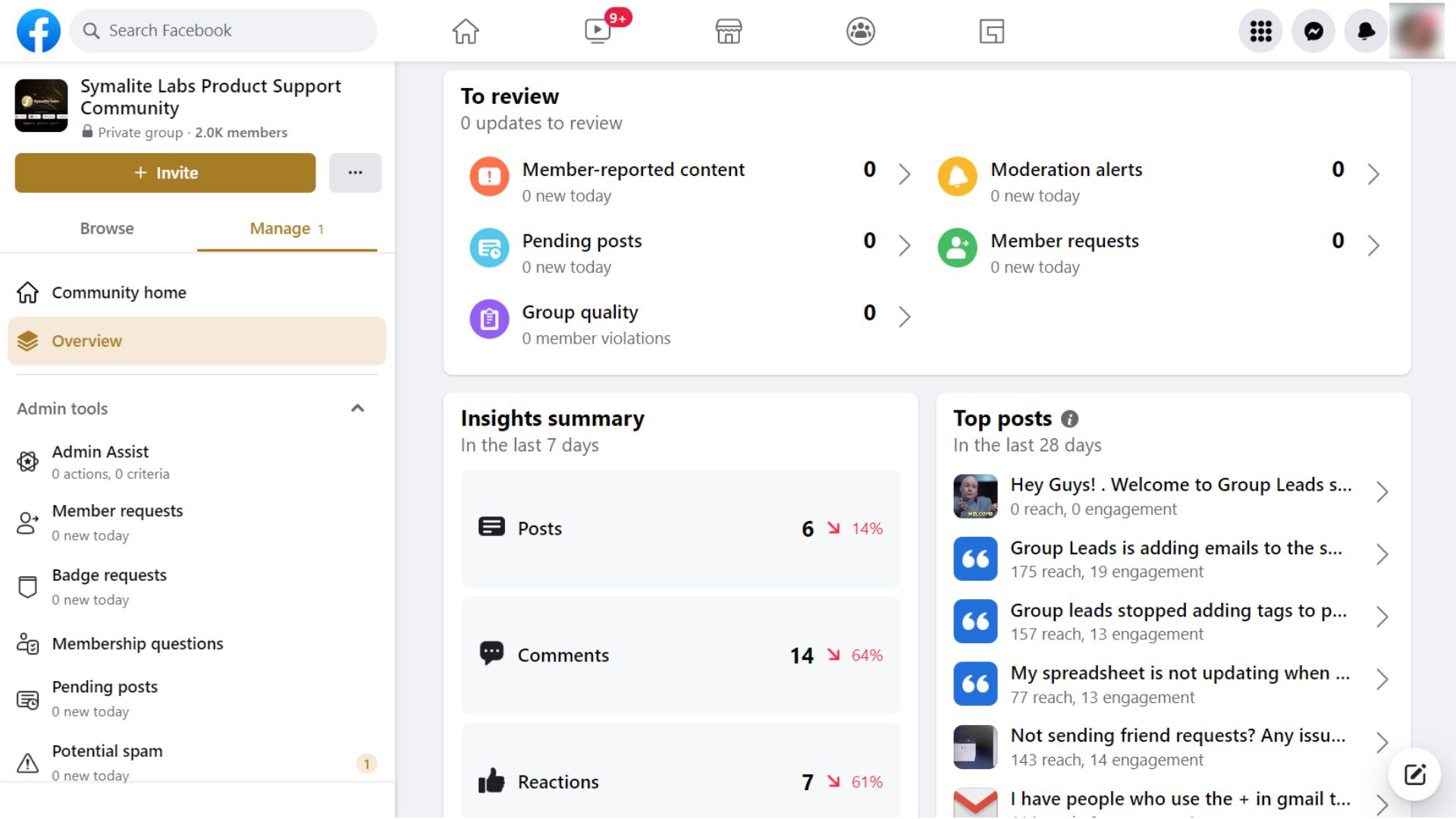 Master Your Admin Tasks with the NEW Facebook Group Overview - Group ...