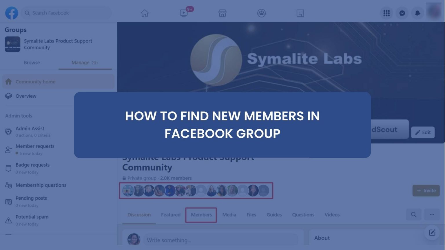 How to Easily Find New Members in Facebook Groups - Group Leads Blog