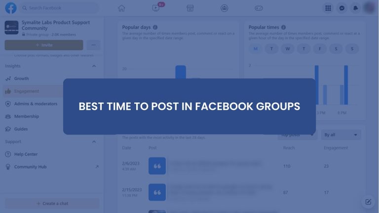 How to Know the Best Time to Post on Facebook Groups - Group Leads Blog